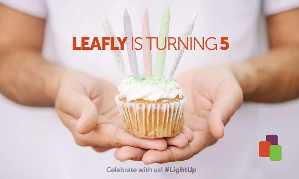 Leafly Turns Five! #LightUp & Let’s Celebrate! | Leafly