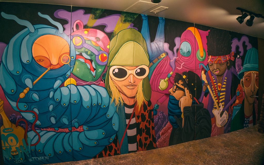 Seattle Artist Ten Hundred Walks Us Through His Colorful World | Leafly