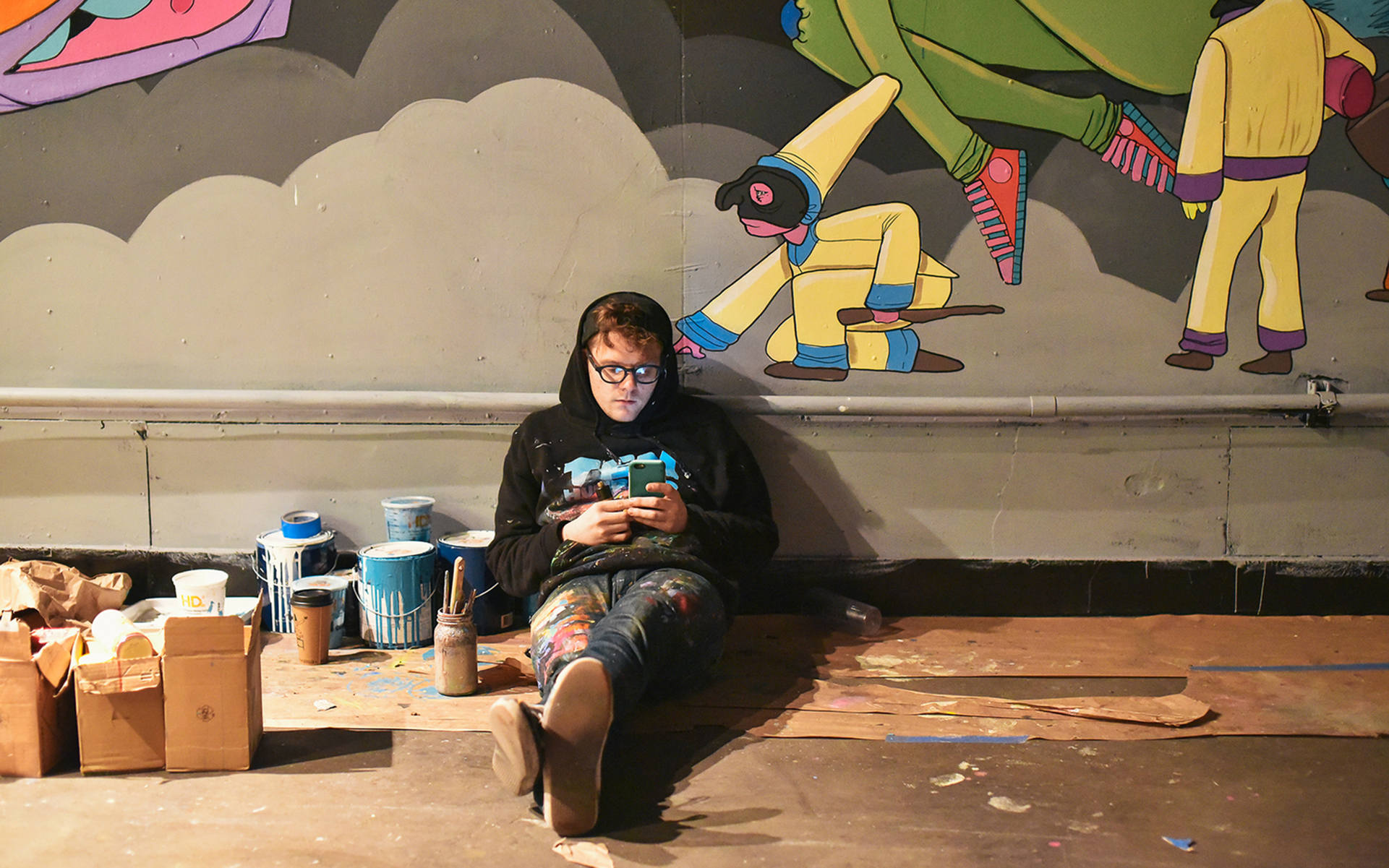 Seattle Artist Ten Hundred Walks Us Through His Colorful World | Leafly