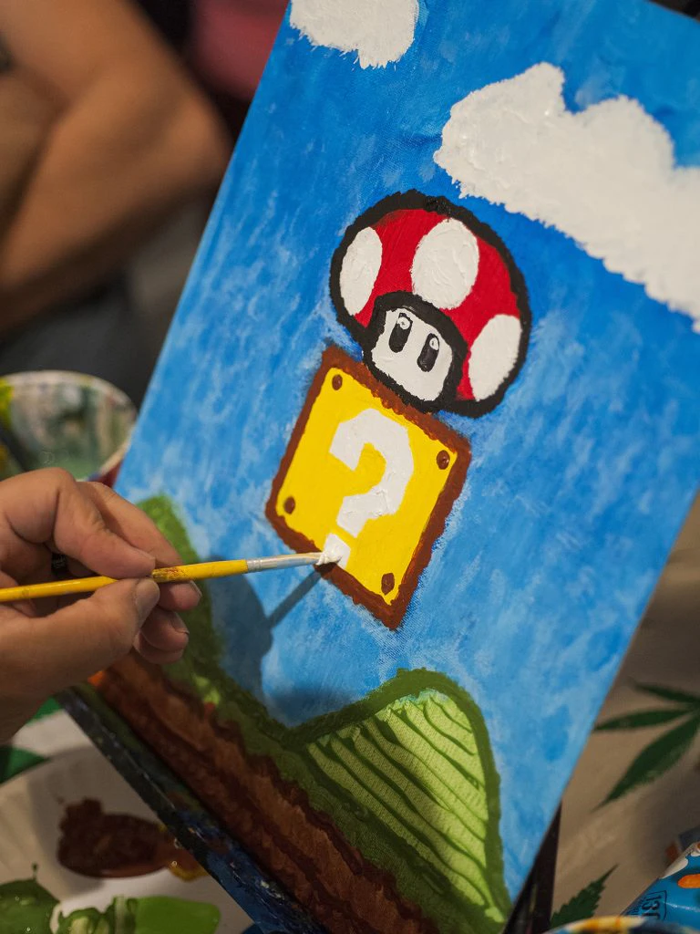 How One Painting Class Is Bringing Art, Cannabis, and People Together ...