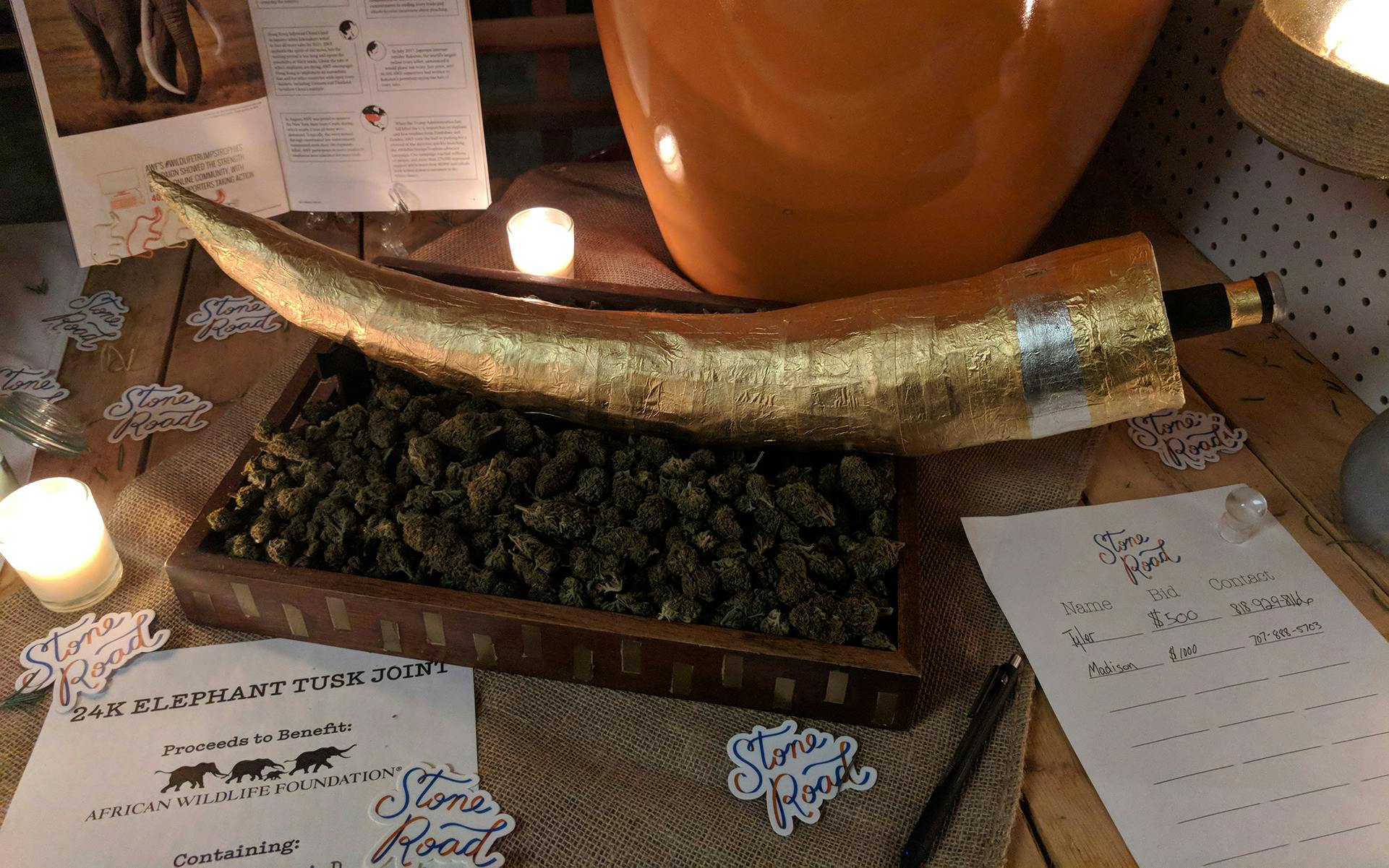 Saving Elephants One 24k Gold Joint at a Time | Leafly