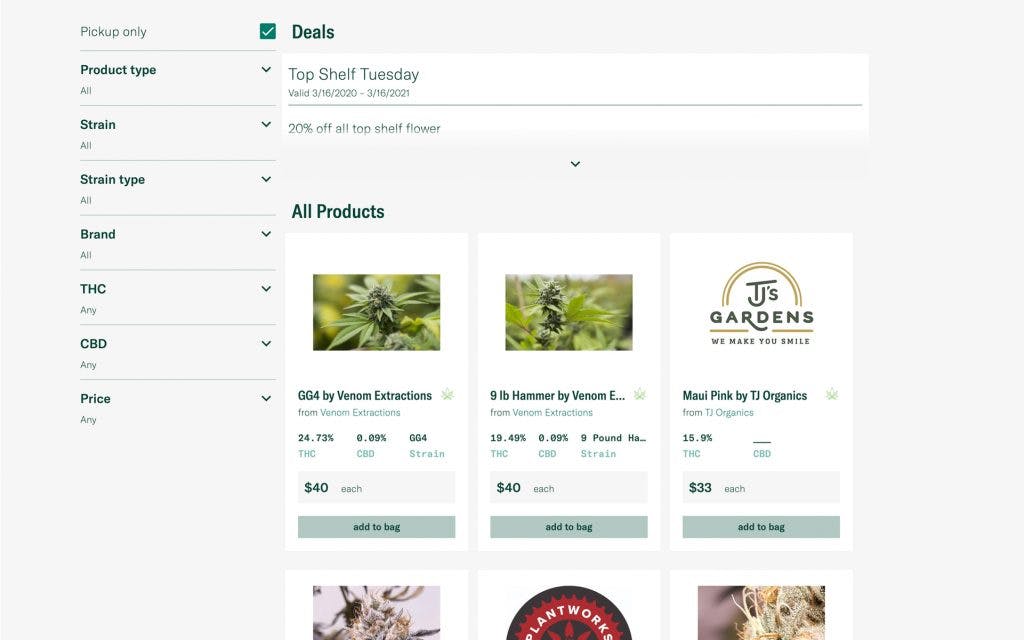 Buy cannabis online with Leafly Pickup and Delivery | Leafly