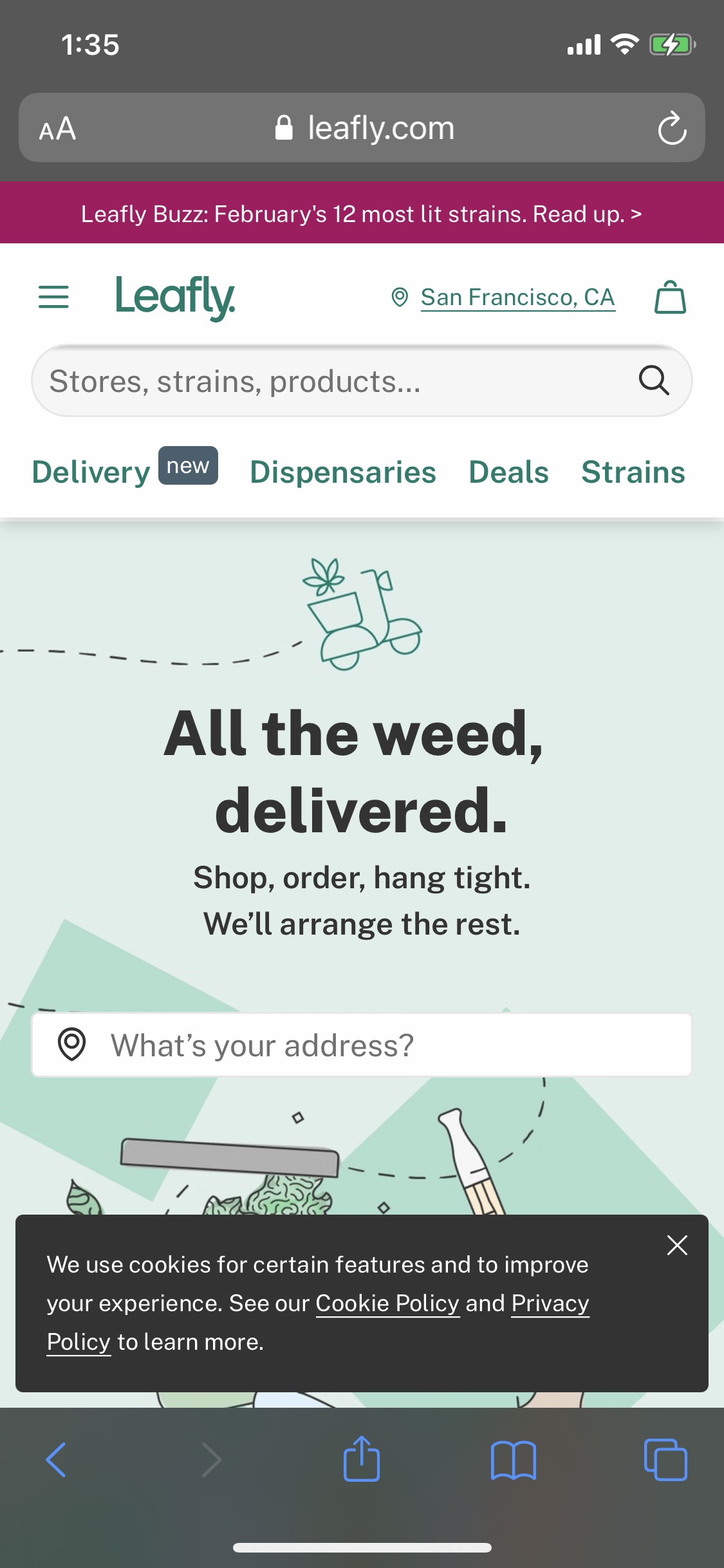 How to order weed delivery online with Leafly – Bud Billions – Your ...