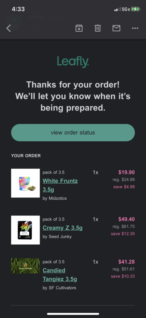 How to order weed delivery online with Leafly | Leafly