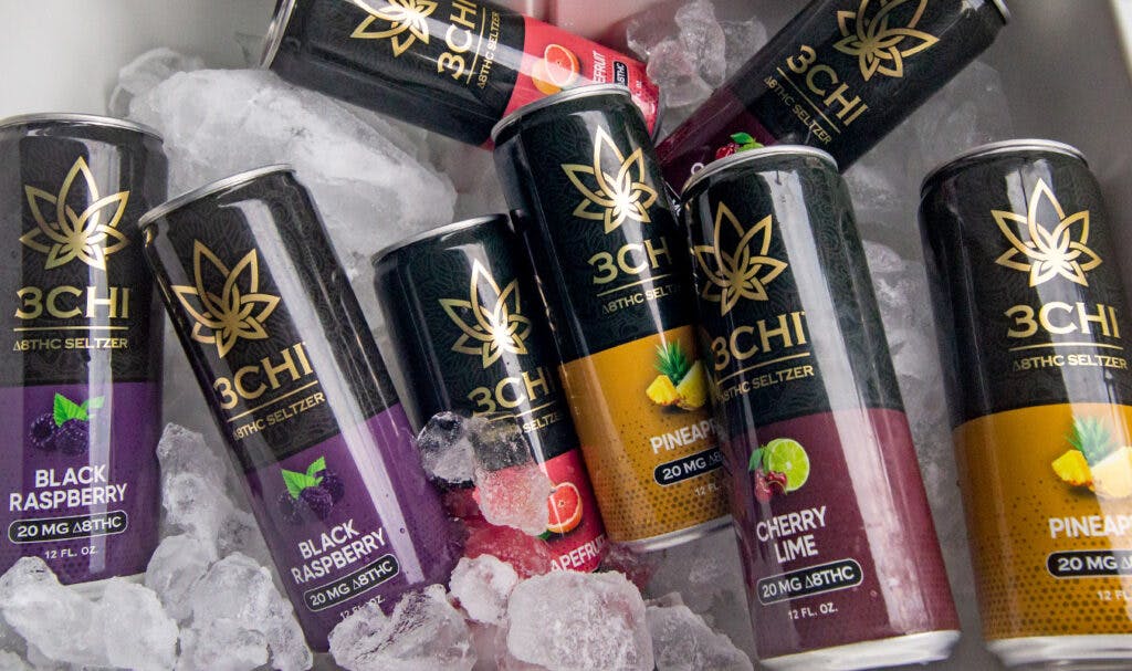 Break out the bubbly with 3CHI's new delta-8 seltzers | Leafly
