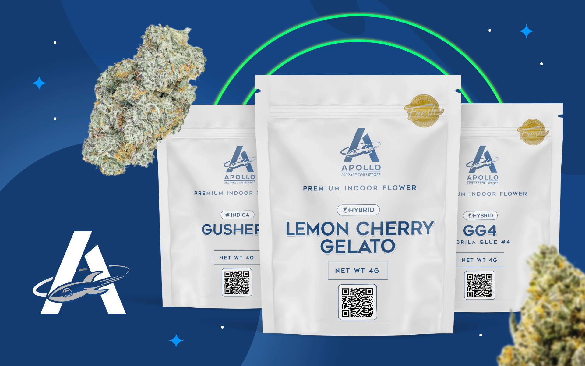 Try Apollo's new THCA flower line with this BOGO deal | Leafly