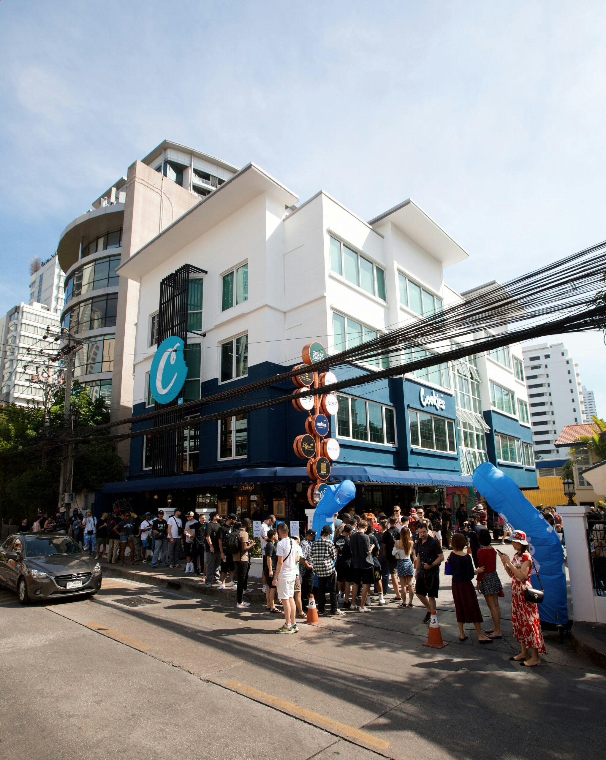 Thailand’s first Cookies cannabis dispensary opens to huge crowds [Photo gallery] | Leafly